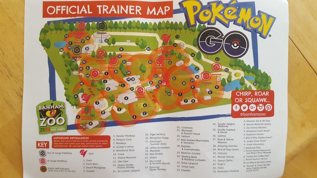 Pokemon Go Event at Banham Zoo - Norfolk Family Life